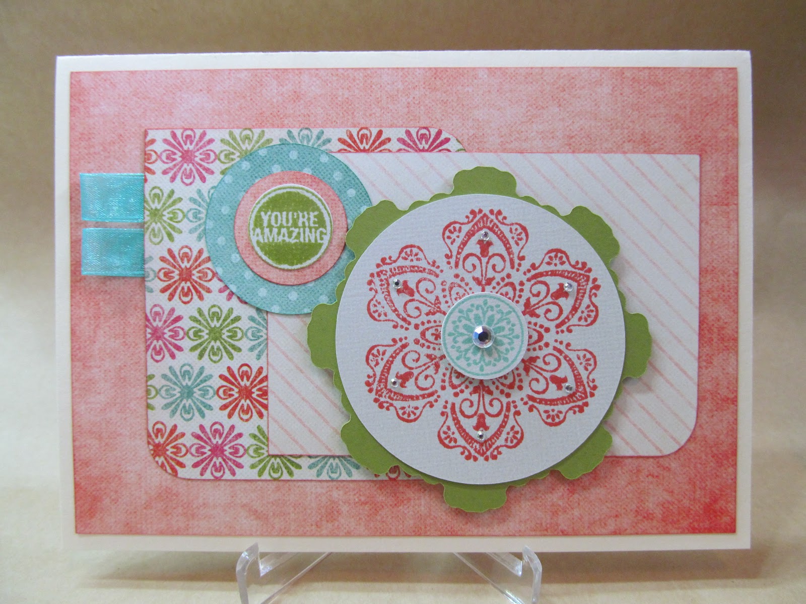 Savvy Handmade Cards: You're Amazing Card