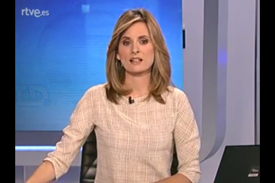 vuesalatele: 2012 01 12 @06H45 - ANA ROLDAN, TVE 24H, TELEDIARIO MATINAL