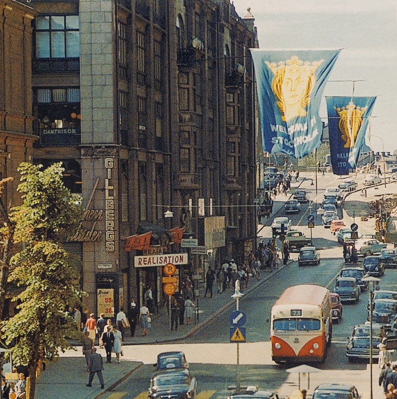 Wonderful Color Photos of Stockholm From Between the 1930s and 1960s ...