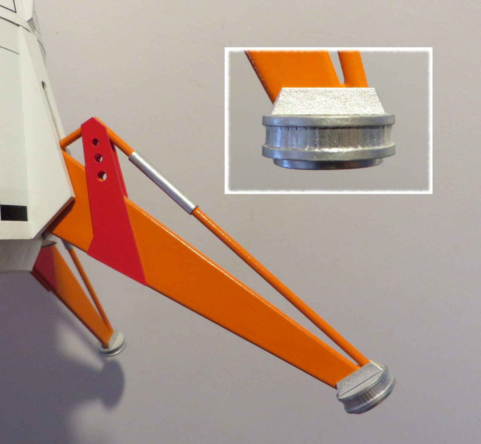 Model Rocket Building: Mars Lander Embossing?