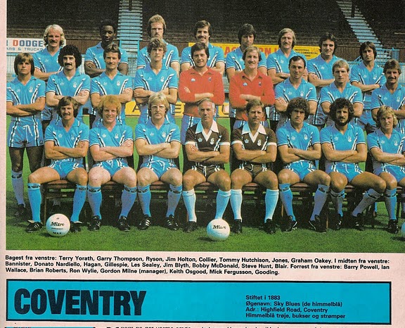 Botões para Sempre: Álbum histórico de times ingleses - 1979-80