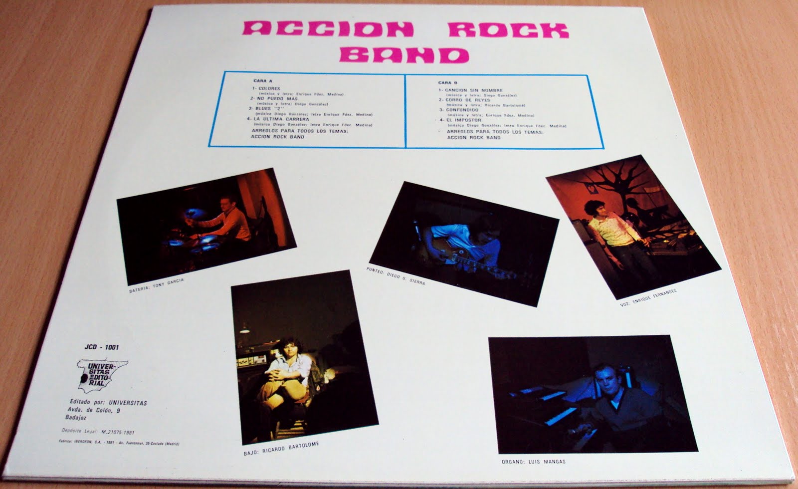 CD Reissue Wish List: Accion Rock Band, Spain