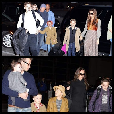 Ünlüler Ve Çocukları: David-Victoria Beckham ve Çocukları - Leopar Delisi