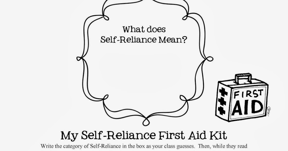 Apples 4 Bookworms: "Come Follow Me" November: Self- Reliance