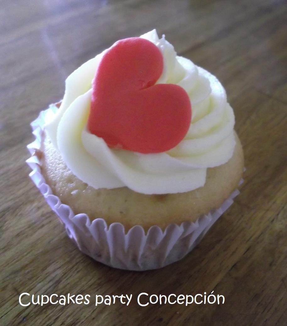Cupcakes party Concepción: Cupcakes corazón