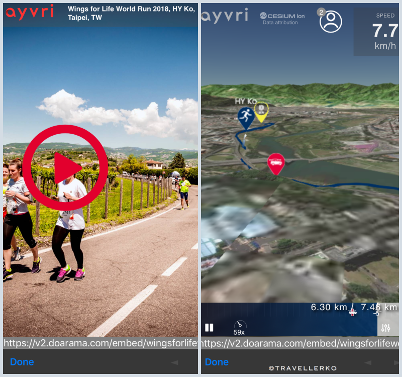 運動見聞｜參加 App Run 使用心得：Wings for Life World Run App 2018 @ KO 心享食旅攝｜在豐盛喜悅的路上
