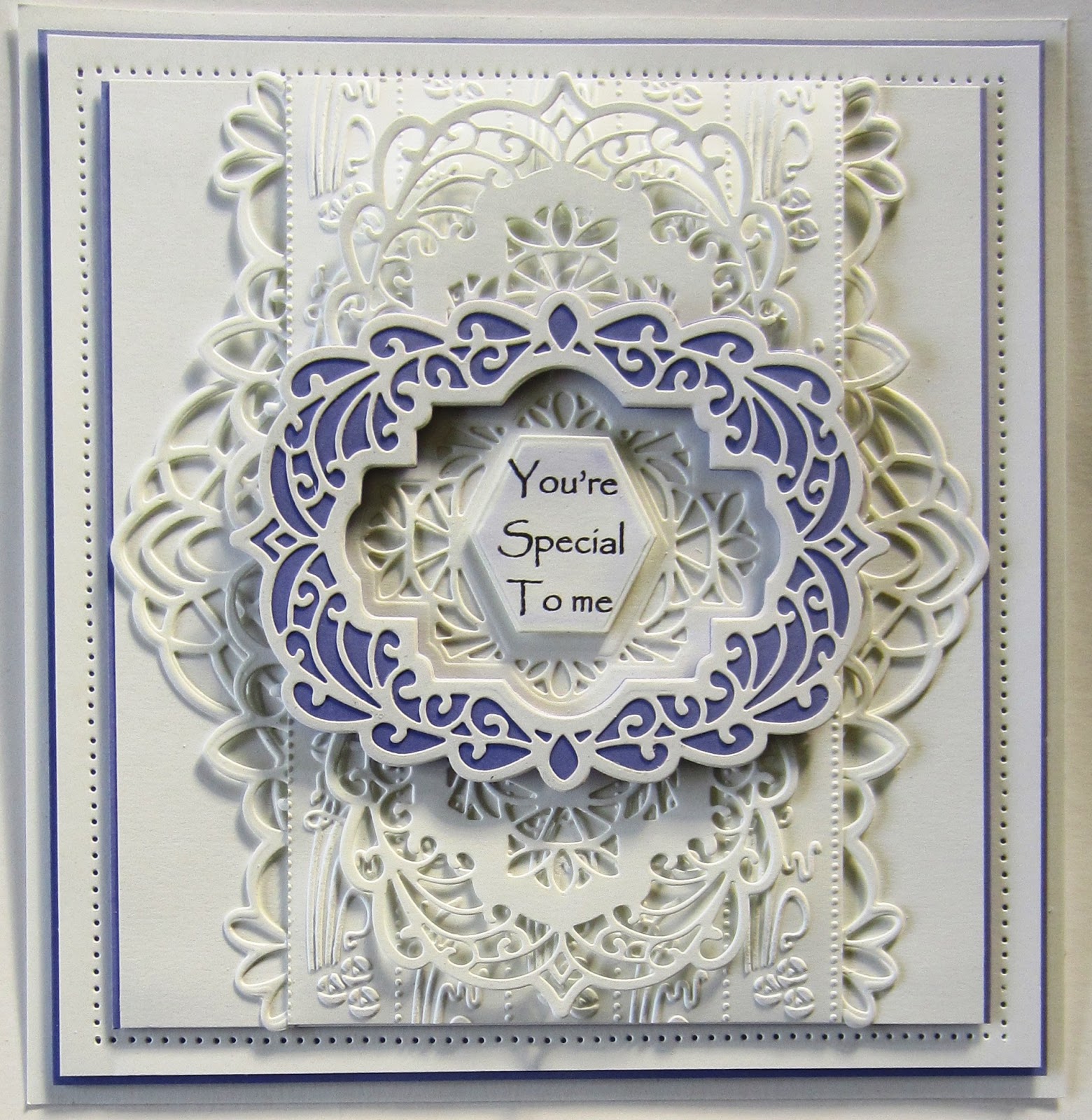 PartiCraft (Participate In Craft): Mixed Border Card