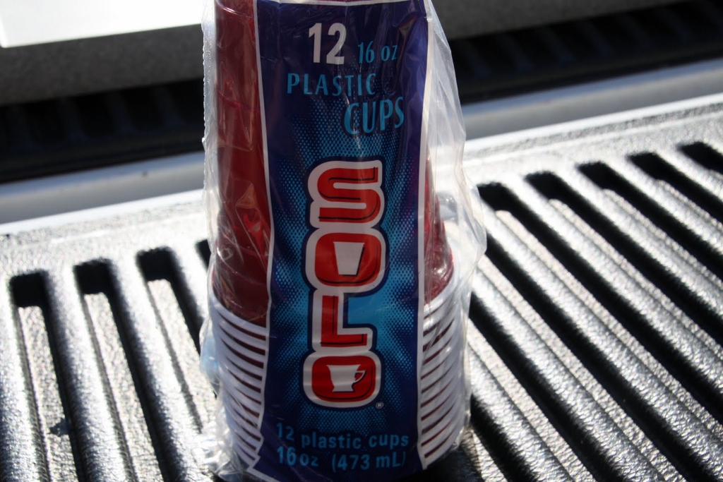 Tossing Dirt: Red Solo Cup, I Fill You Up