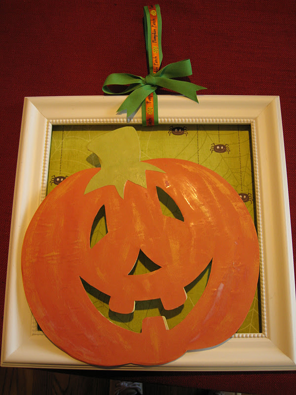 Pinkapotamus: 10 Minute Jack O Lantern Wreath