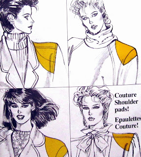 SimplySewing: Vogue 8817 Sewing Pattern Couture Shoulder Pads Sleeve ...