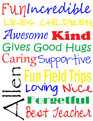 Children's Learning Activities: Teacher Appreciation Week: Subway Art