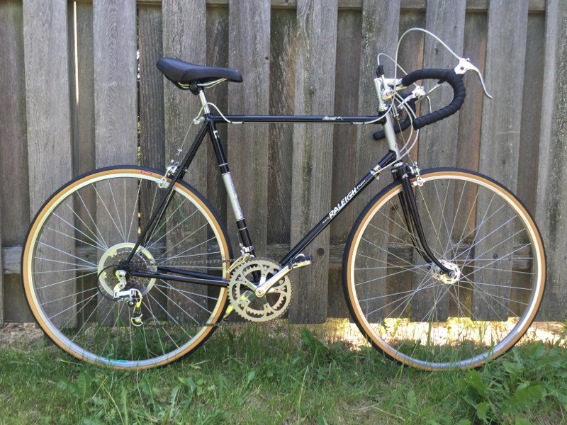 John's Bicycle Restorations: Late 1970's Raleigh Record Ace Retoration