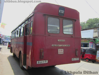 SLTB buses - ශ්‍රී ලංගම බස්: CTB bodied Ashok Leyland Viking bus from ...