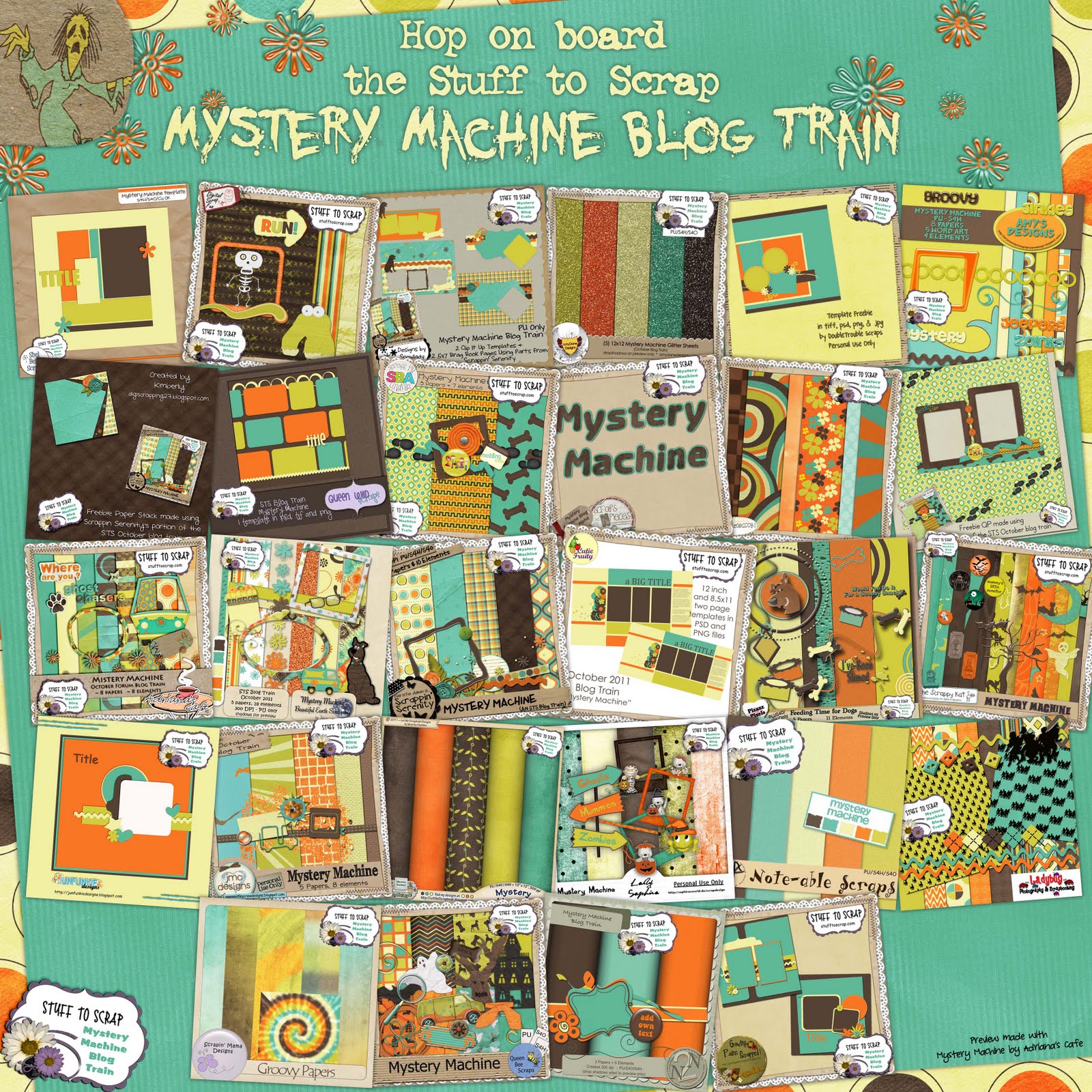 Choo Choo! STS October Blog Train