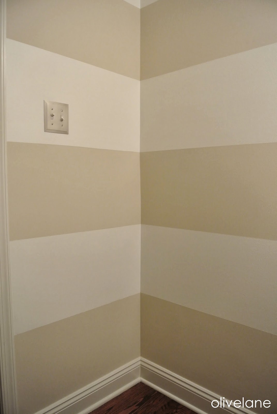 Olive Lane: The Easy Way to Paint Stripes