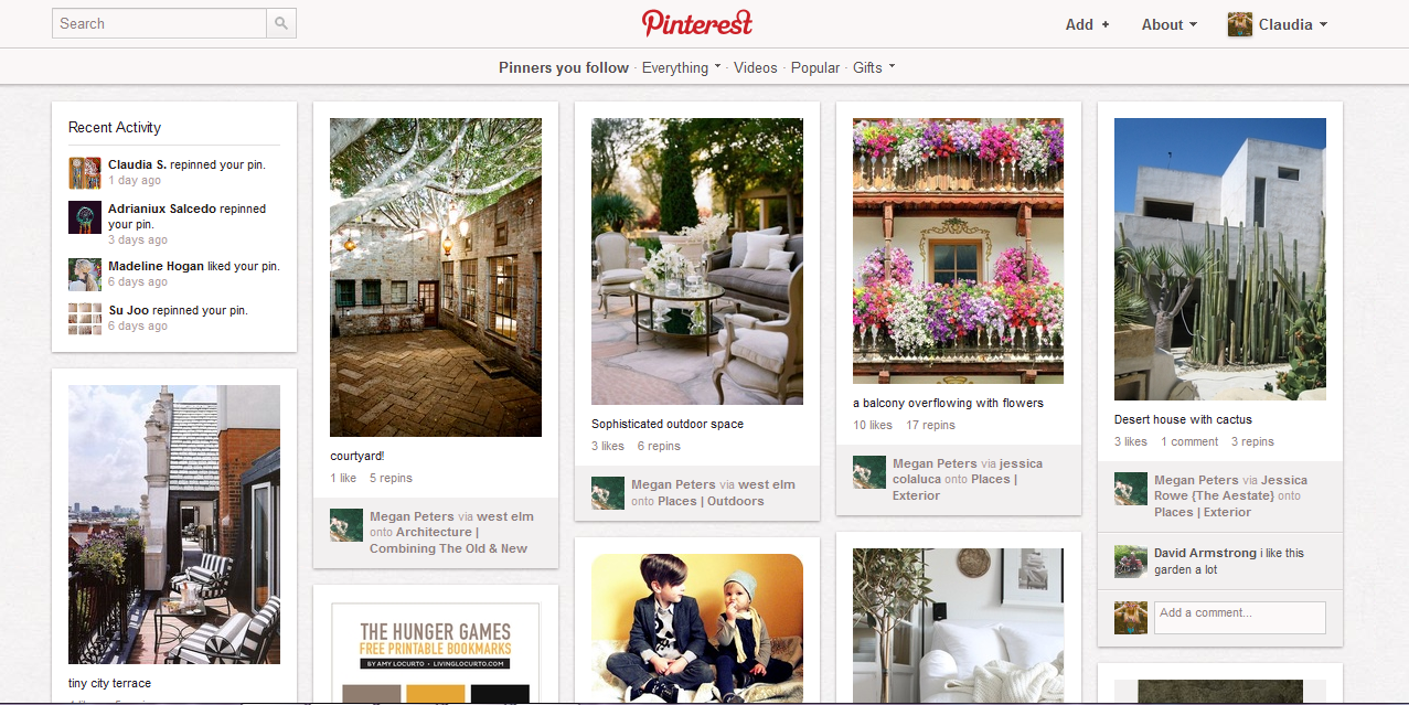 En La Web (2): Pinterest - Dream Memories - Blog Literario