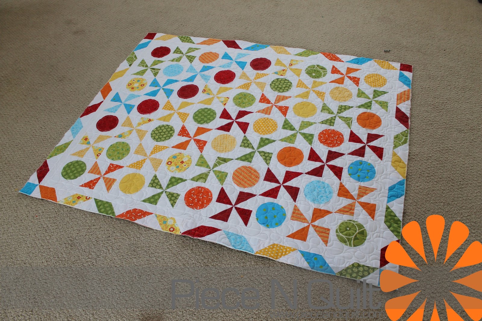Piece N Quilt: Pinwheels & Circles