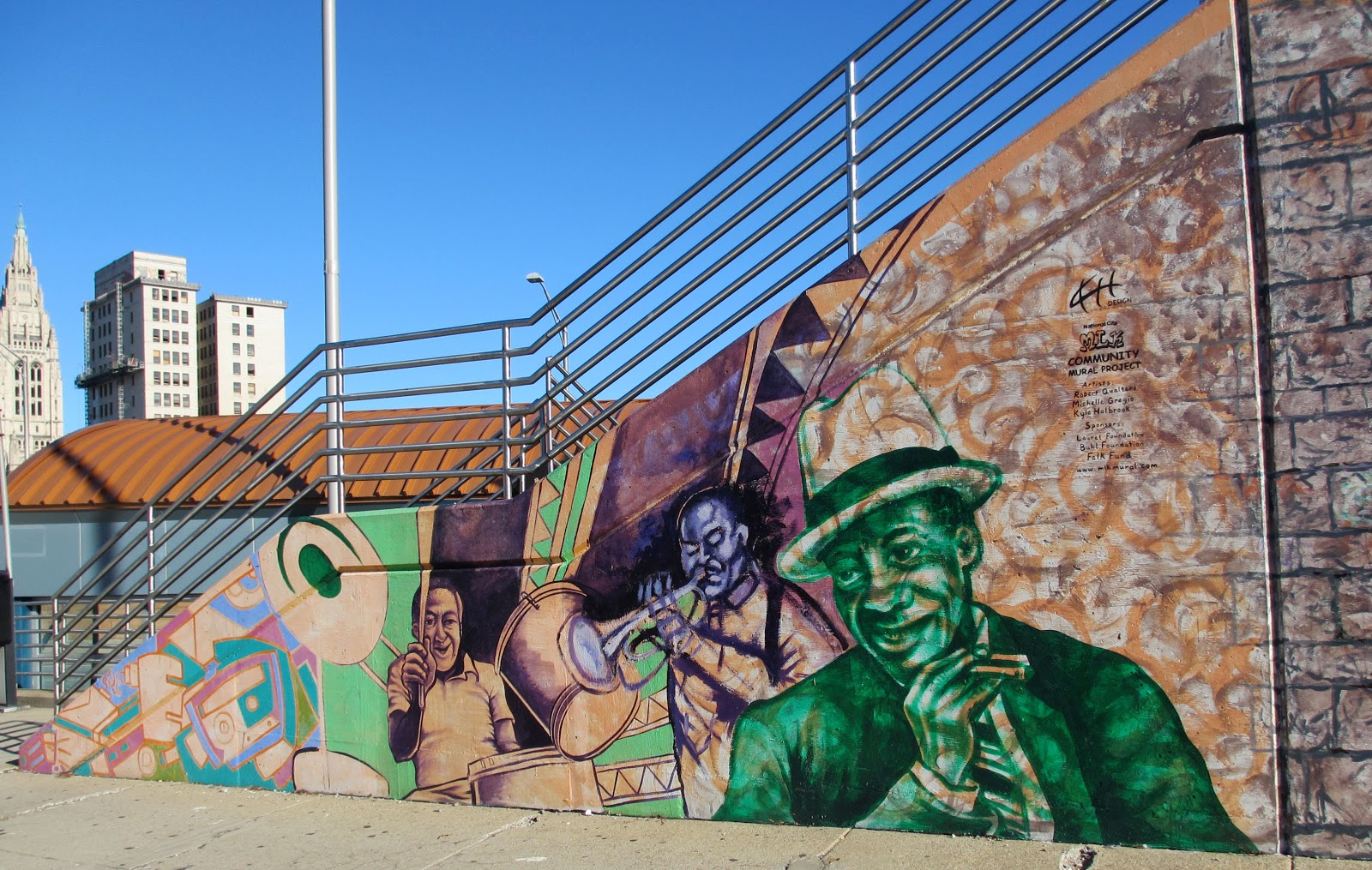 Pittsburgh Murals and Public Art: East Liberty Bus Stop Mural by ...
