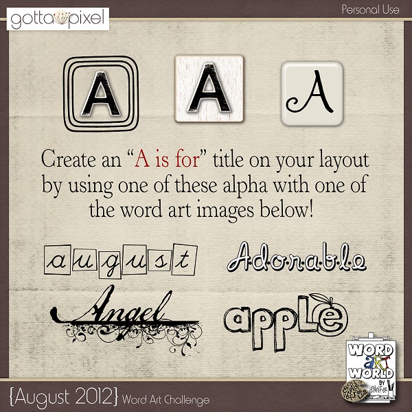 Word Art World: Word Art Challenge with Freebie!