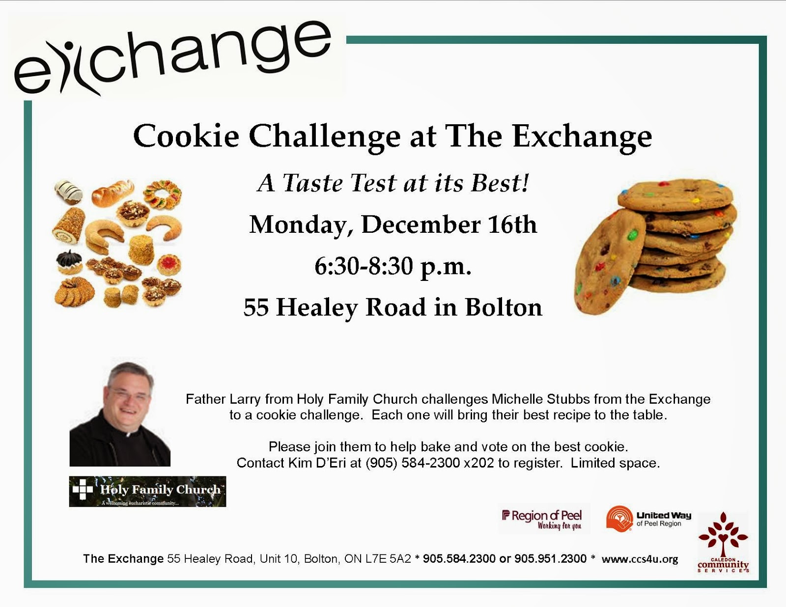 Father Larry: Cookie Bake off! Coming Soon!