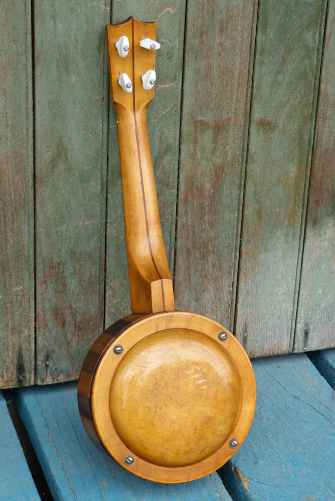 1920s Oscar Schmidt-made Block Rim Banjo Uke