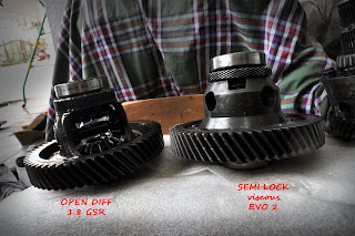 4G93T: GSR open diff VS EVO LSD