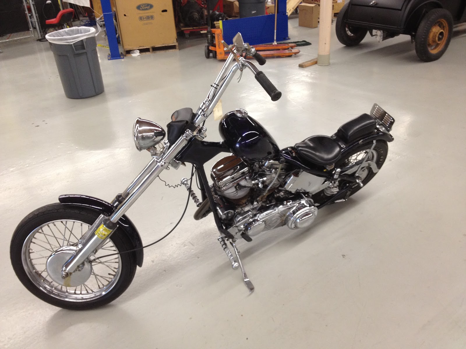 Freedom Machinery & Acc: Old Panhead Chopper----sold