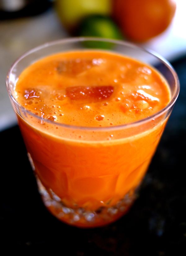 East African CARROT, ORANGE, GINGER JUICE