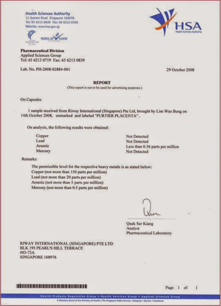 Singapore HSA Safety Certification ~ Stem Cell Adalah Solusi Bagi ...