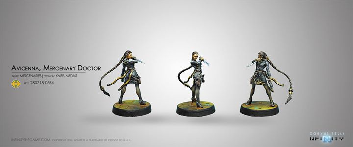 Wargame News and Terrain: Corvus Belli: New Infinity Miniatures Released