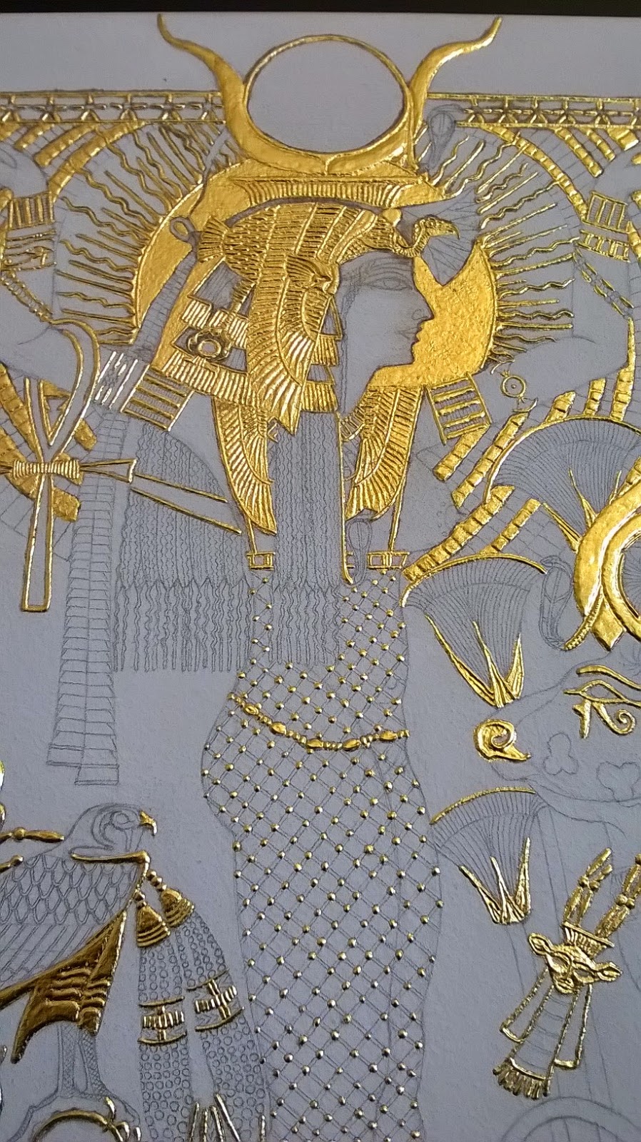 Icons of Kemet: Photo Essay: A Goddess, From Start to Finish