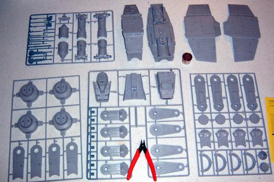 SHINRA-QC COLLECTION: STAR WARS MAQUETTE - TB-TT - Description du kit