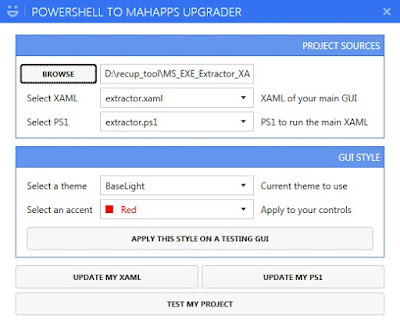 Easily apply Mahapps on your PowerShell GUI | Syst & Deploy