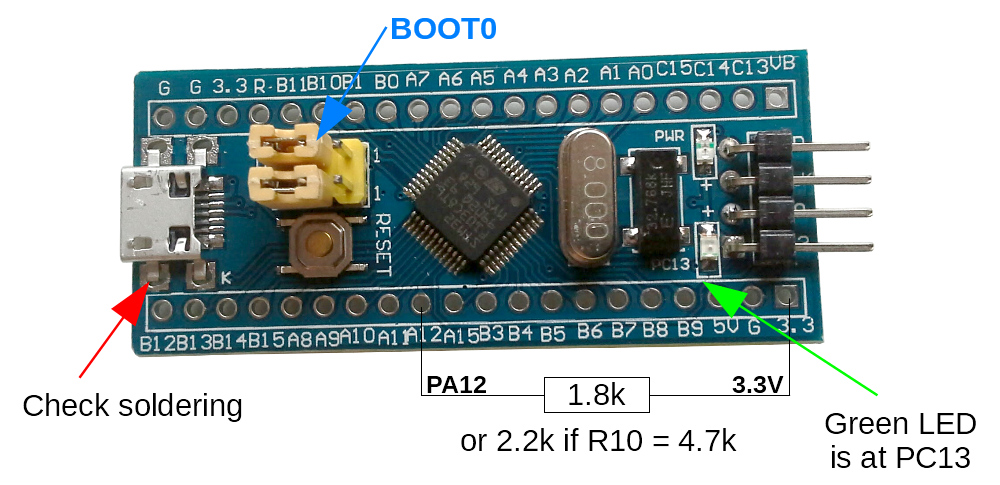 Set Up Stm32 Blue Pill For Arduino Ide · One Transistor