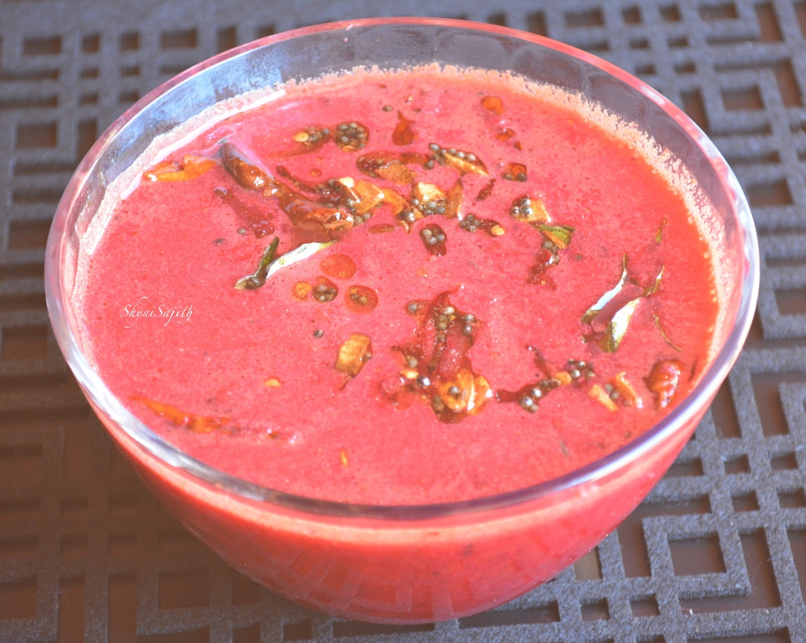 My Cooking Experiments.........: Beetroot Rasam With Coconut