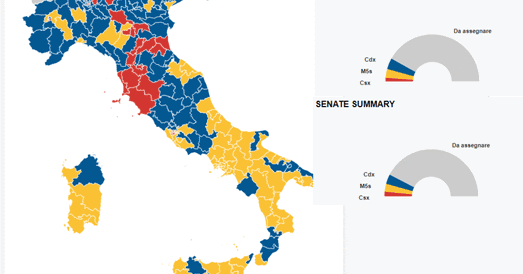 Maps Mania: Italian Election Maps