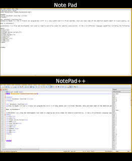 The Factoid Firefly: Review 2; Notepad++ Coding And Web Development