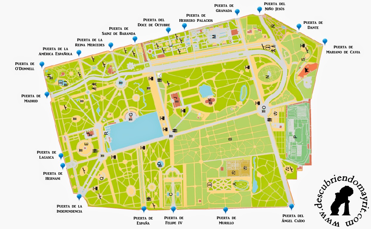 Descubriendo Mayrit - Guia de turismo en Madrid: Puertas de El Retiro I