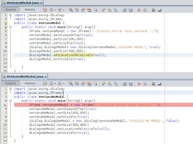 ALFADIGITALIS: Java Swing, comparando el código de una ventana modal y ...