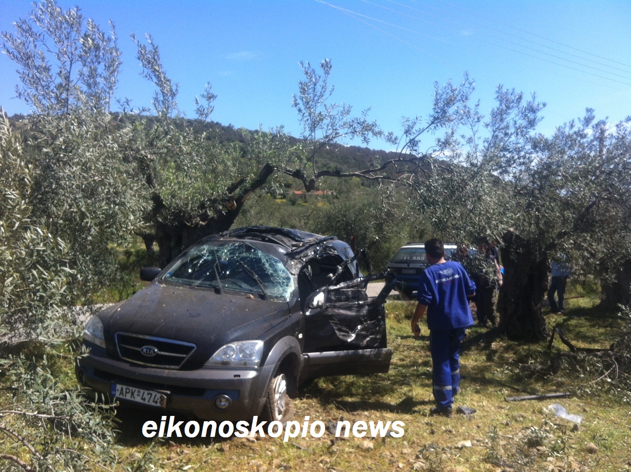 Εικονοσκόπιο News: ΕΡΜΙΟΝΗ: ΑΥΤΟΚΙΝΗΤΟ «ΚΑΡΦΩΘΗΚΕ» ΣΕ ΕΛΑΙΟΔΕΝΤΡΑ ...