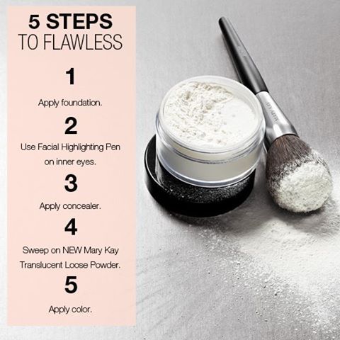 Discover All You Love With Mary Kay: TRANSLUCENT LOOSE POWDER -VS ...