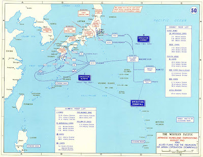 Battle Maps: V-J Day