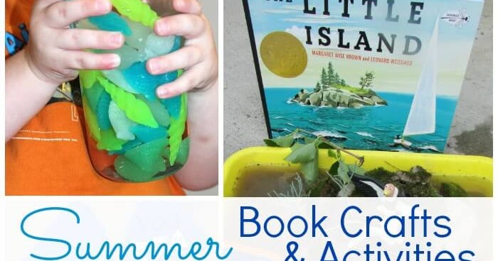 Keep Kids Reading with Summer Book Crafts & Activities | Sunny Day Family