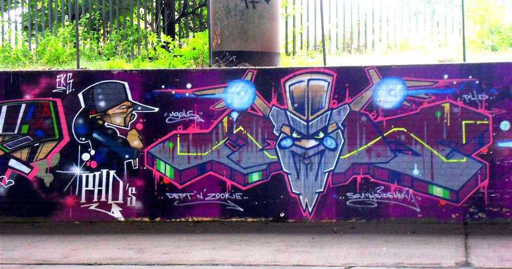 UFO Spaceship Style Graffiti | Urban Diode