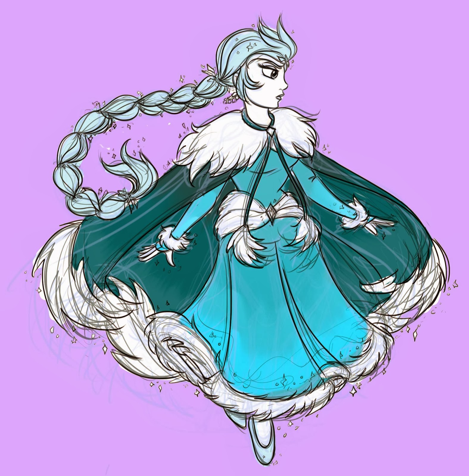 Daily Sketch: Elsa