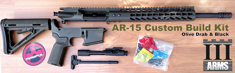 III Percent: III Arms 80% AR Kit