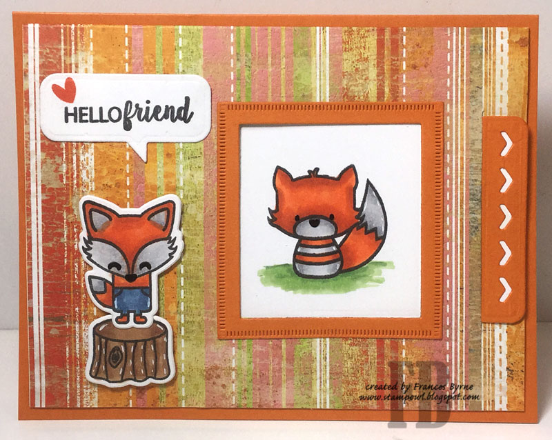 StampOwl's Studio: Hello Friend Animation Card