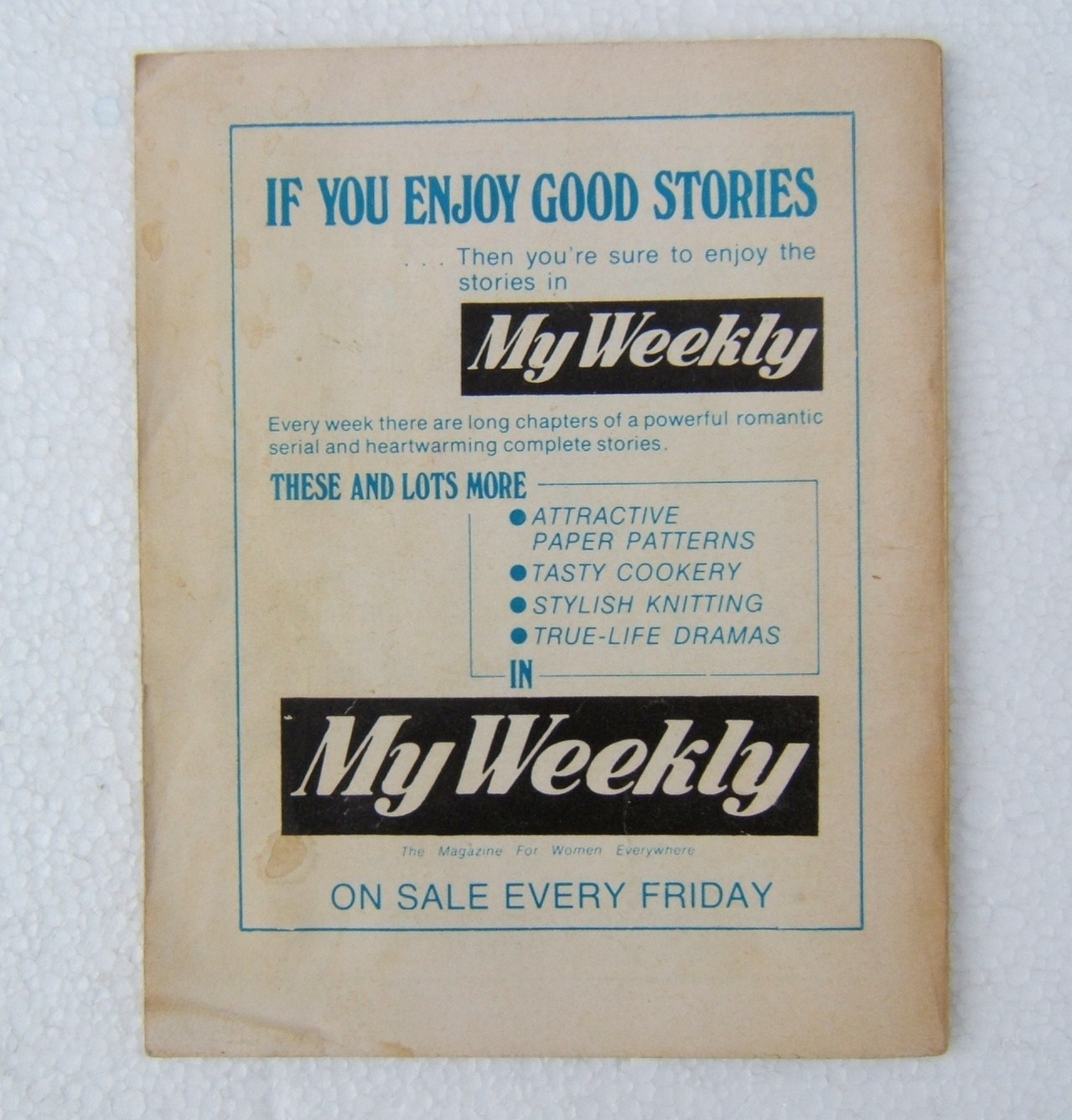 MM2010e Gallery: 156 My Weekly Story Library No 186