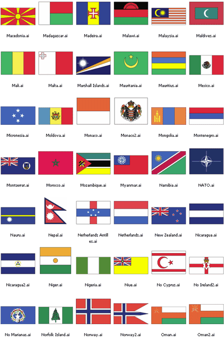 World Flag Vector | pojoksaridownloads