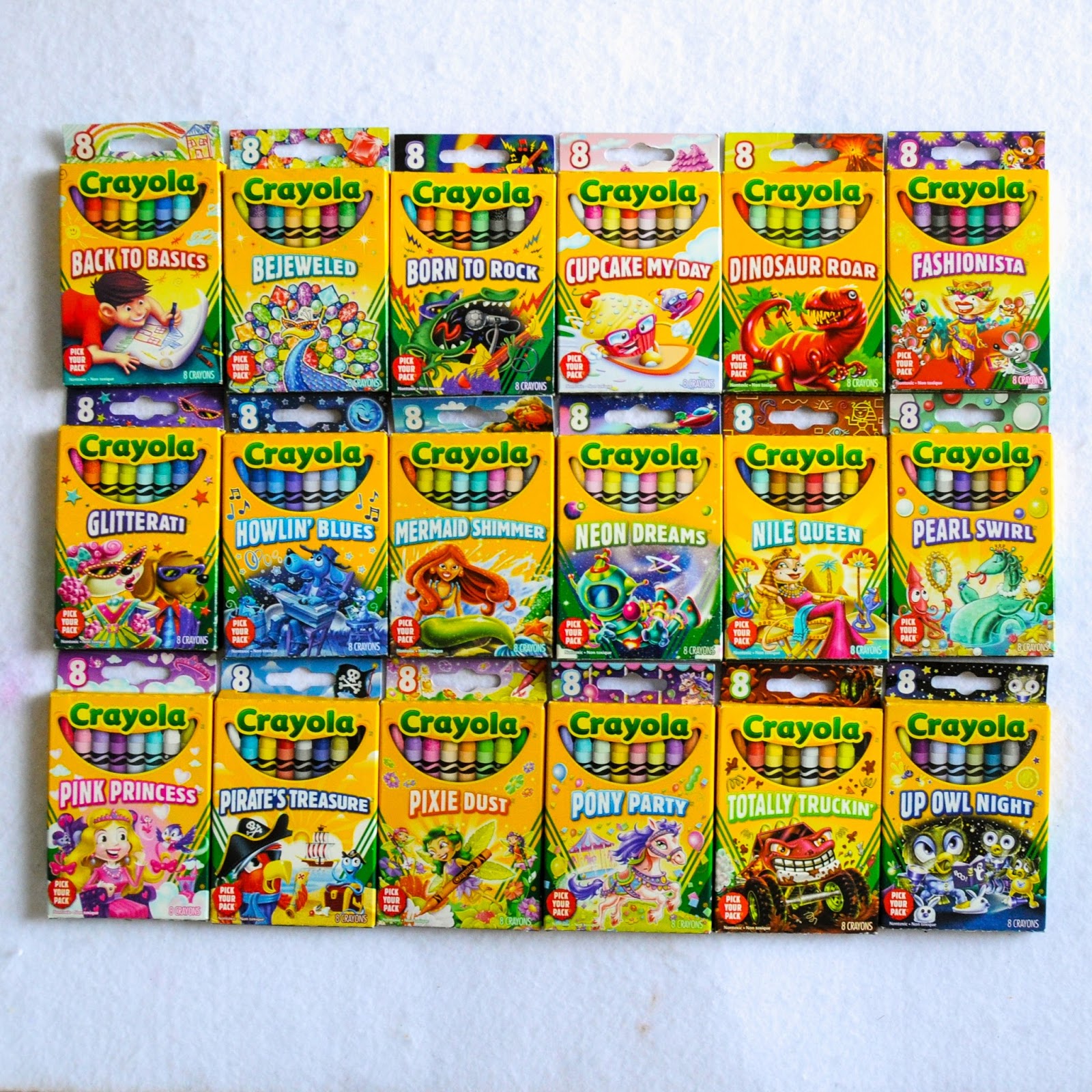 Crayola Target Pick Your Pack Series | Jenny's Crayon Collection